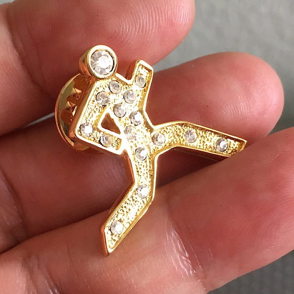 Vintage | Jewelry | Vtghawaiian Brand Running Man Pin | Poshmark